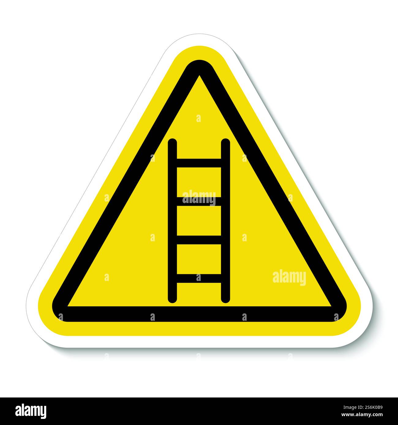Do Not Use Ladders Symbol Stock Vector Image & Art - Alamy