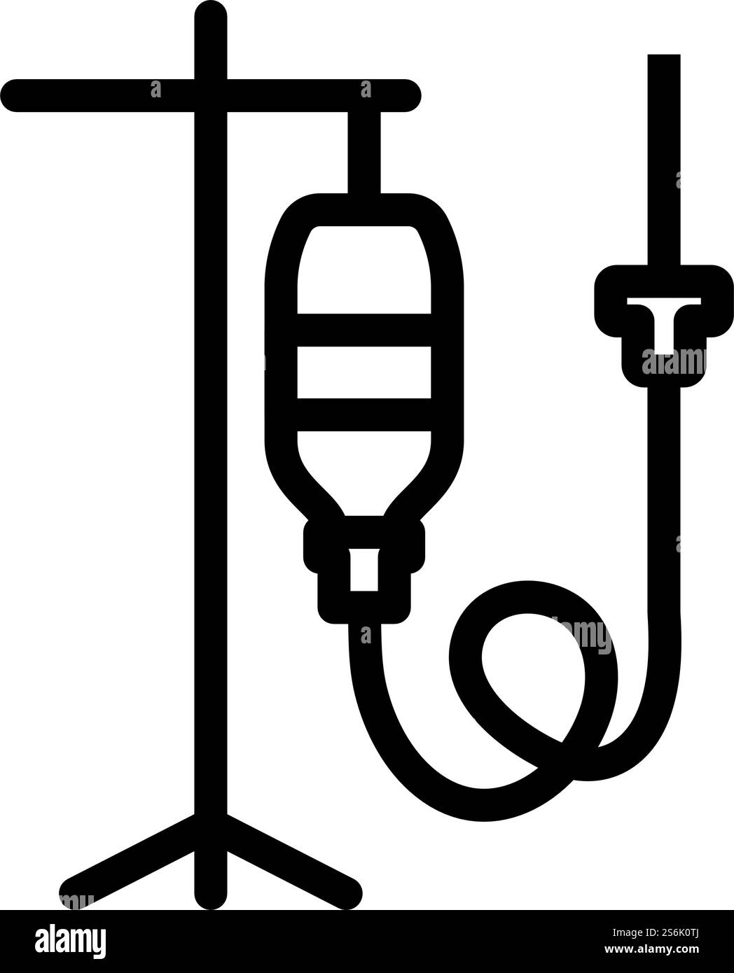 Drop Counter Icon. Bold outline design with editable stroke width ...