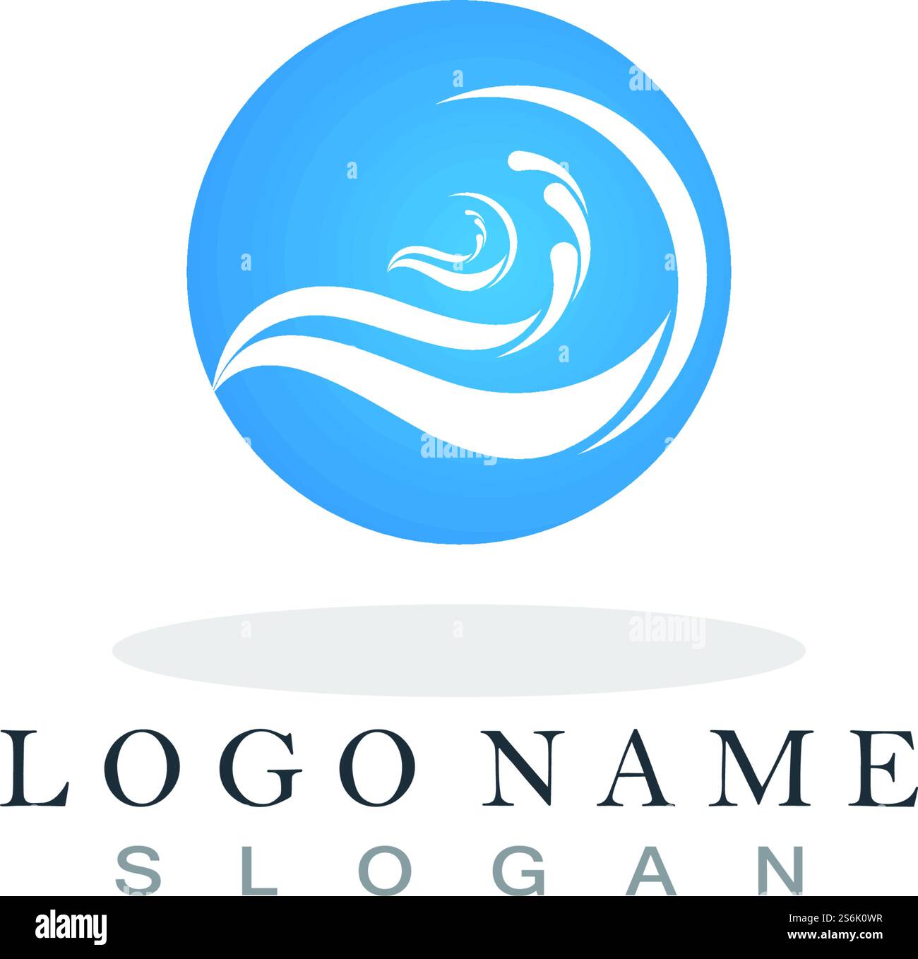 Wave Beach Logo and symbol icon Stock Vector Image & Art - Alamy