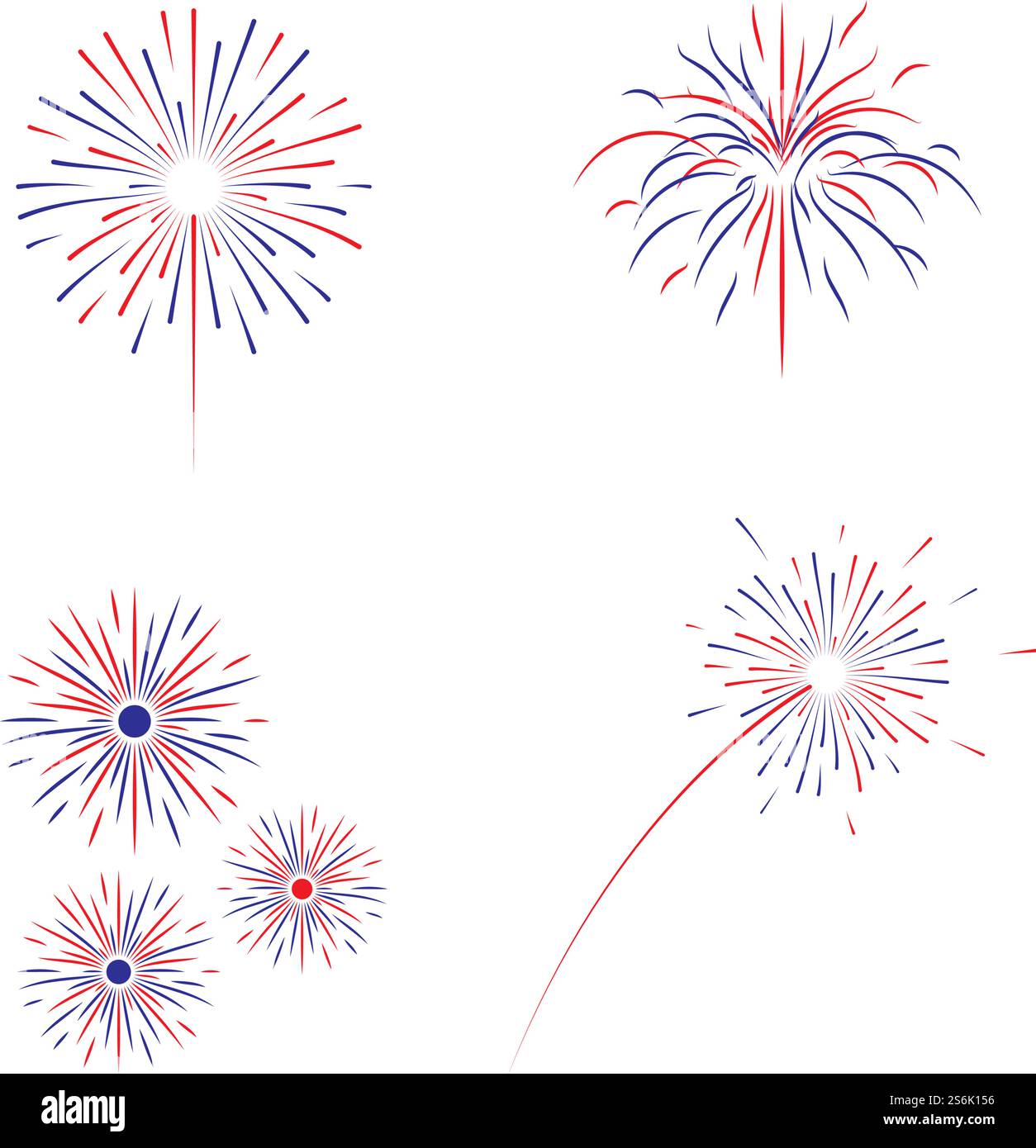 Firework illustration template vector design Stock Vector Image & Art ...