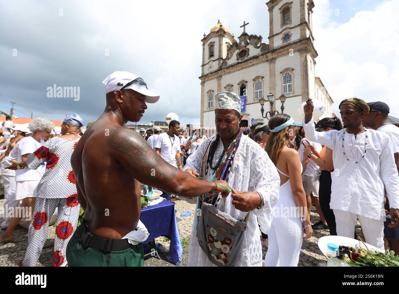 Bonfim washing in Salvador salvador, bahia, brazil - january 2025 ...