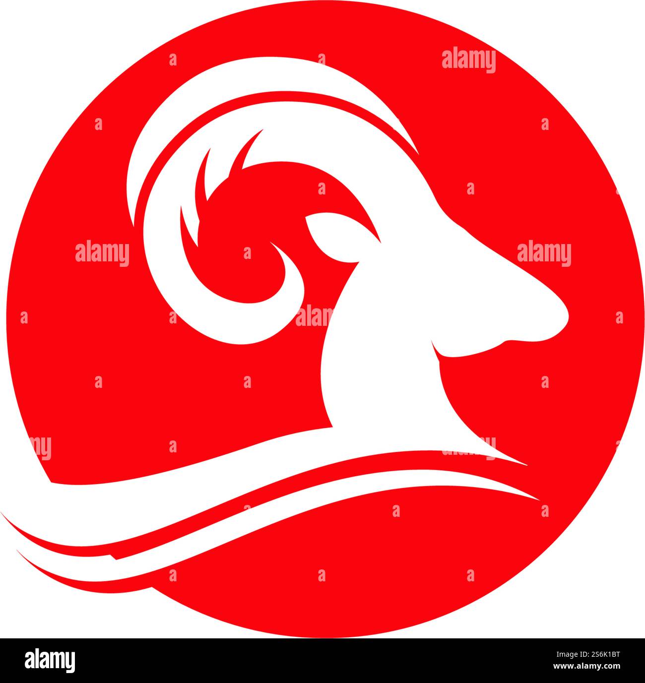 Brown stag logo hi-res stock photography and images - Alamy