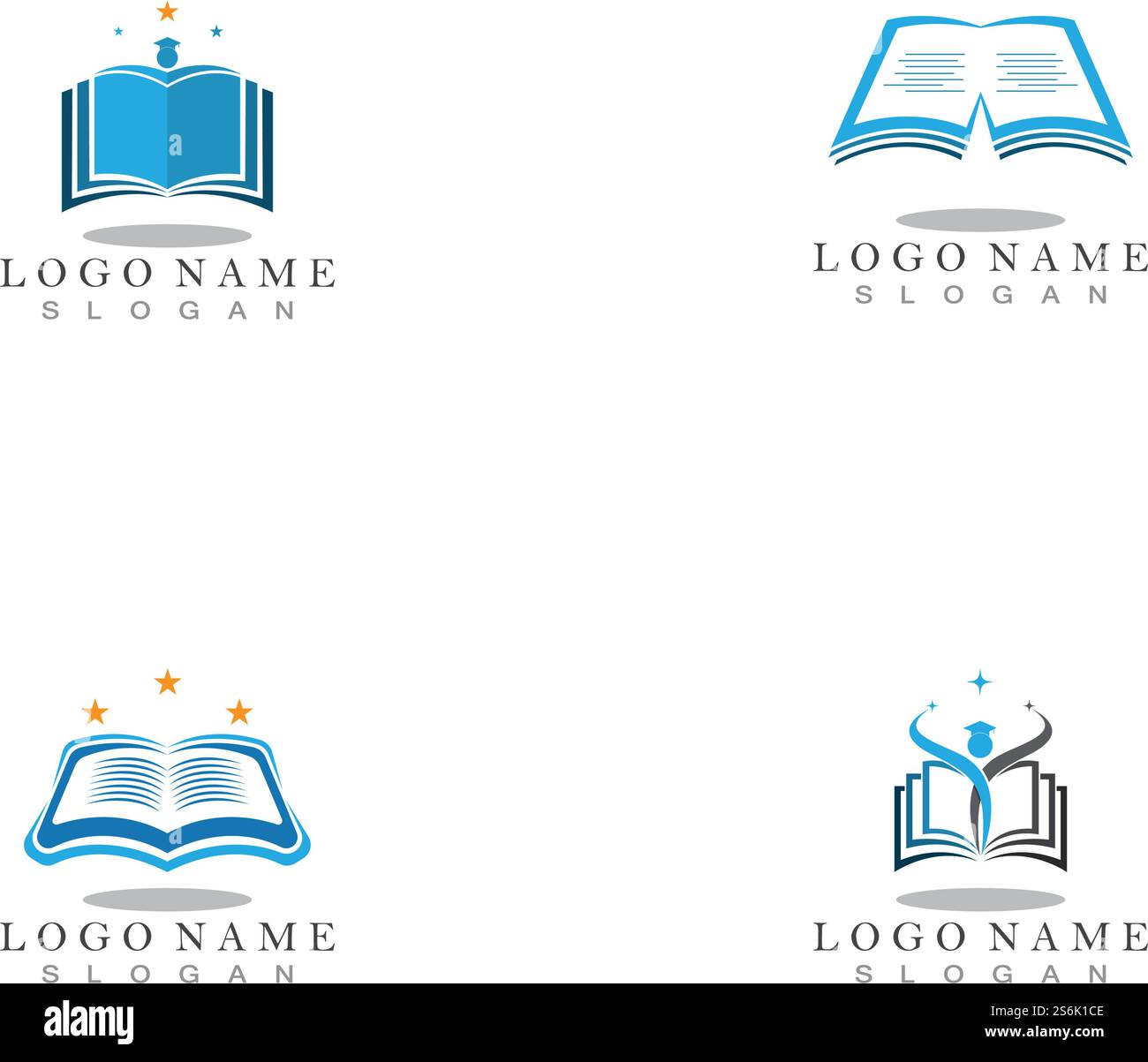 Education Book Logo Template vector illustration Stock Vector Image ...