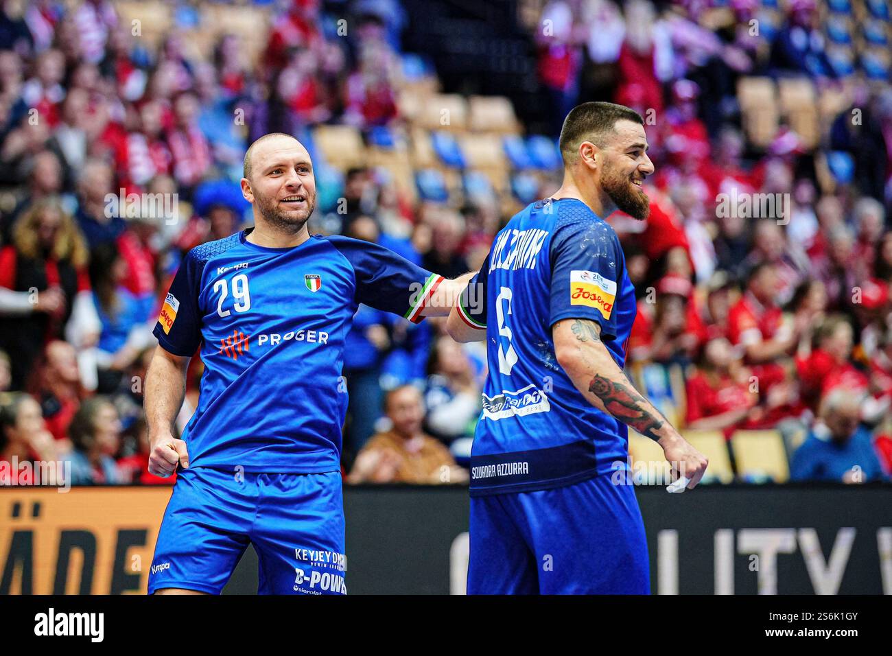 Jeremi Nino Jean Pirani (Italien, #29), Davide Bulzamni (Italien, #06 ...