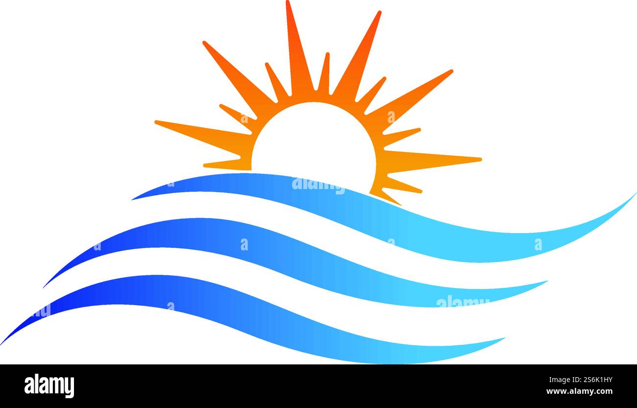 Blue and yellow logo Cut Out Stock Images & Pictures - Alamy