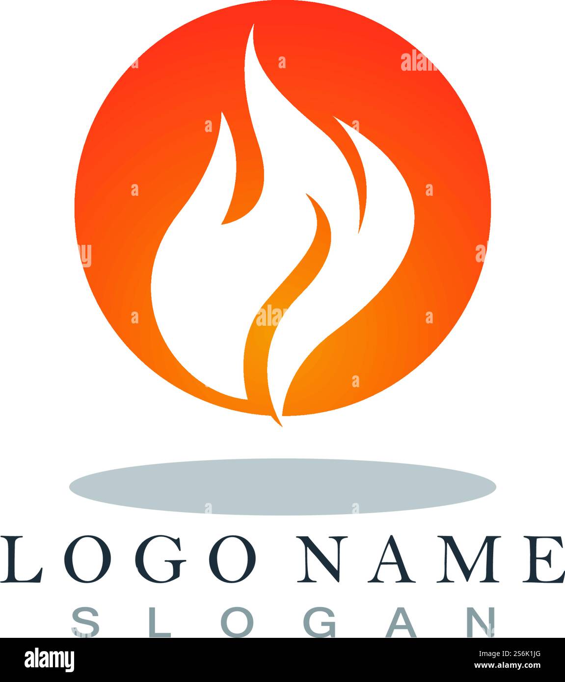 Fire flame nature logo and symbols icons template Stock Vector Image ...
