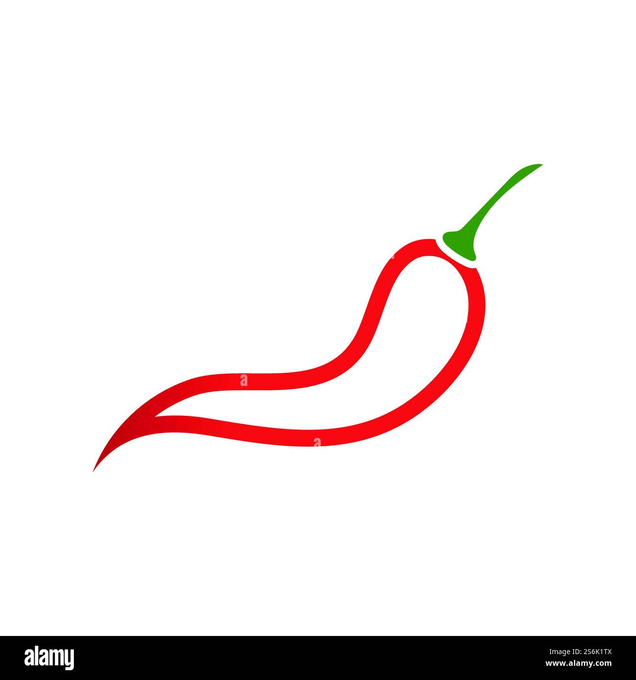 Red hot natural chili icon Template vector Illustration Stock Vector ...