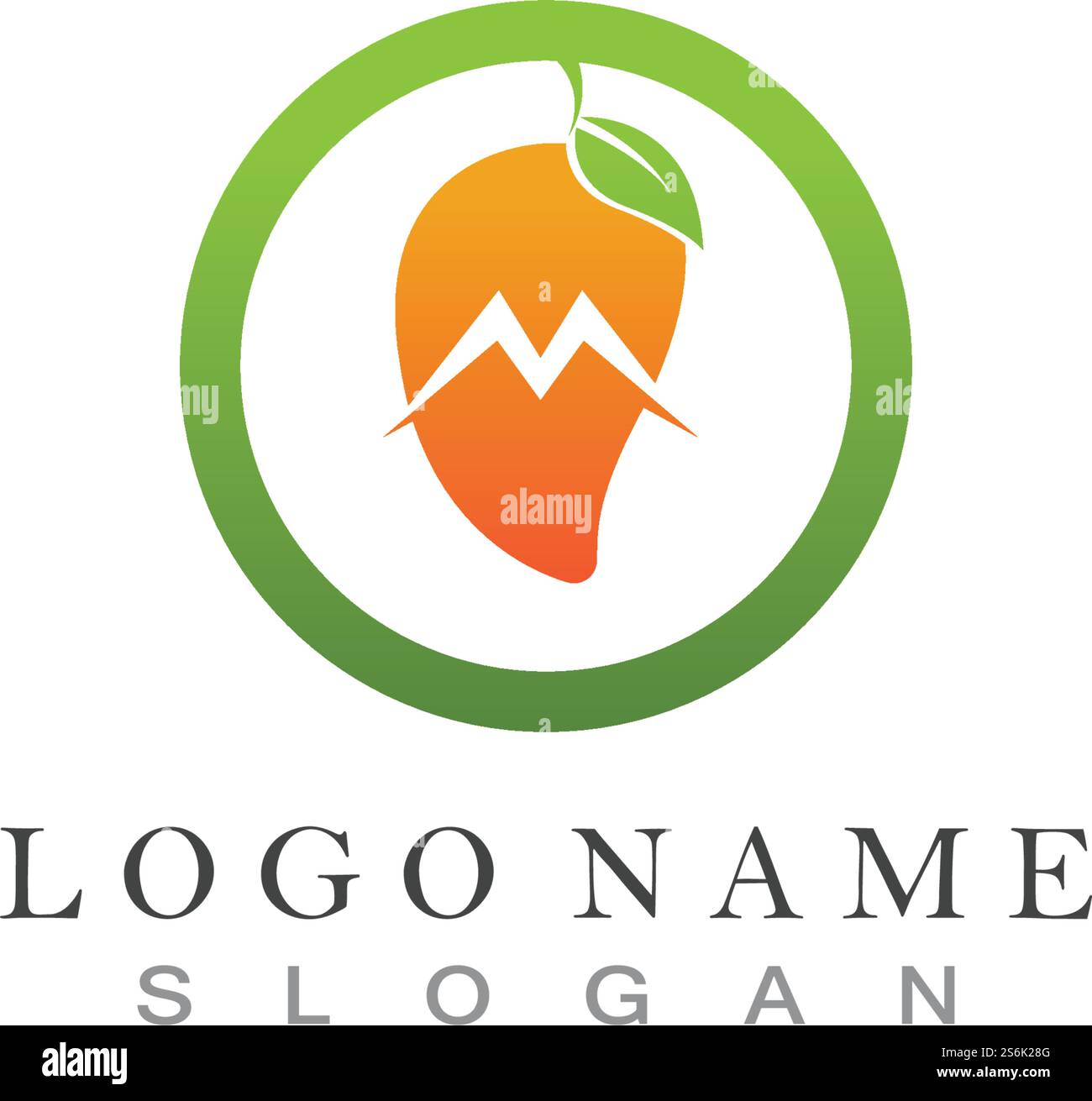 Mango fruits logo and symbols vector Stock Vector Image & Art - Alamy