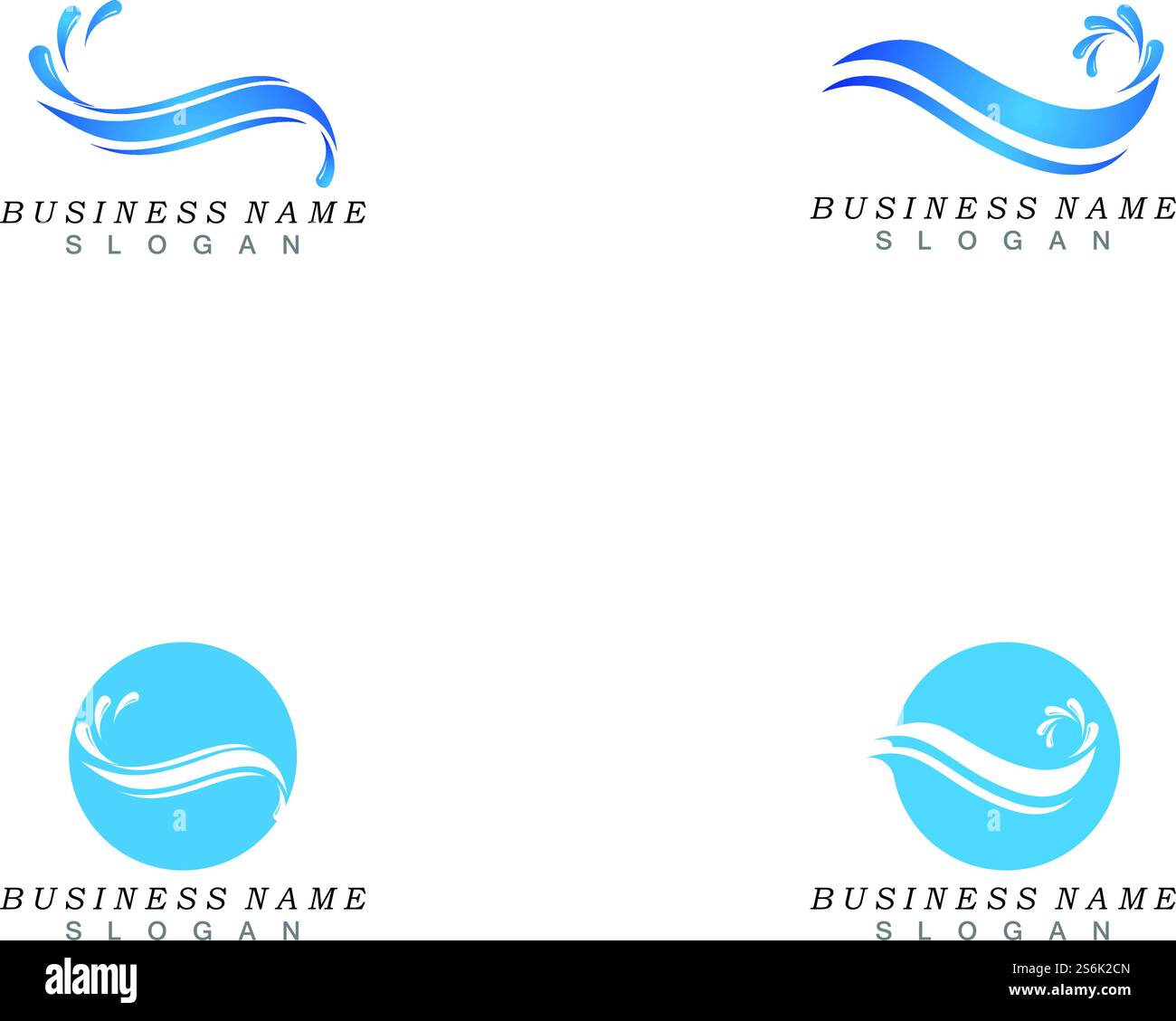 Water wave splash icon logo vector Stock Vector Image & Art - Alamy