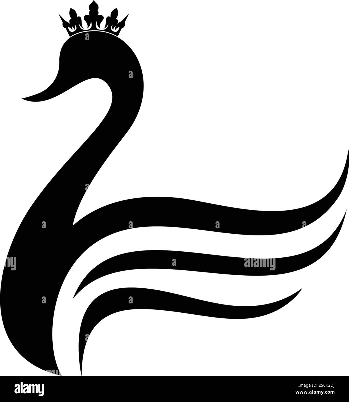 swan logos and symbols Stock Vector Image & Art - Alamy