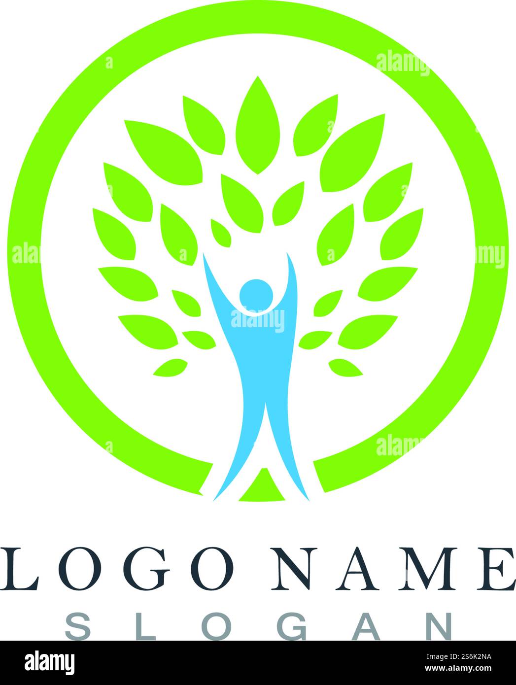 logo tree people Stock Vector Image & Art - Alamy