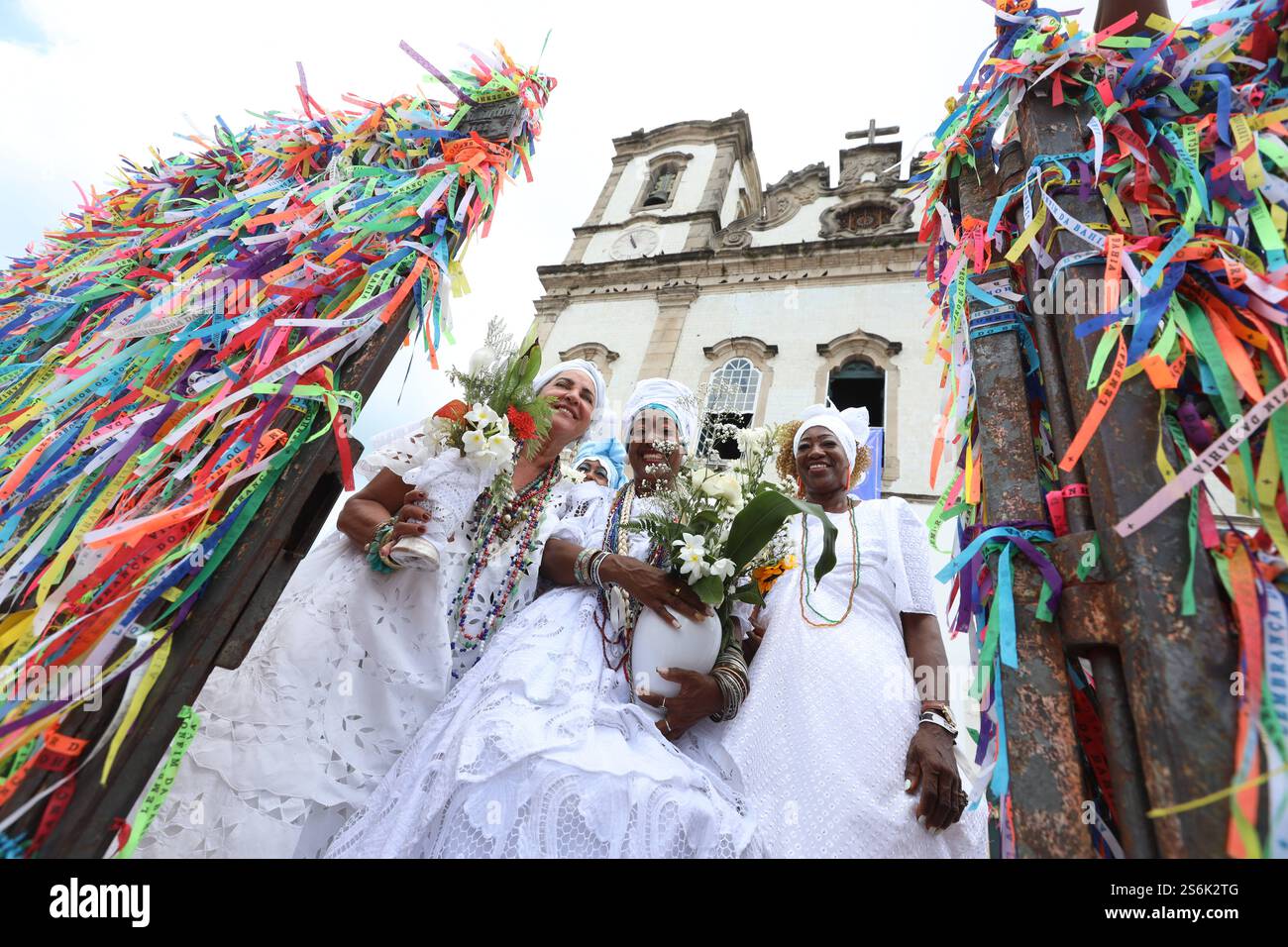 Bonfim washing in Salvador salvador, bahia, brazil - january 2025 ...