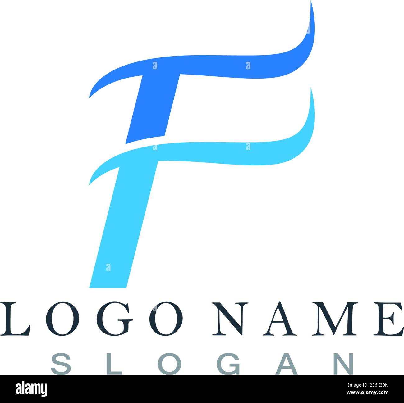 F water wave Logo and symbol vector Stock Vector Image & Art - Alamy