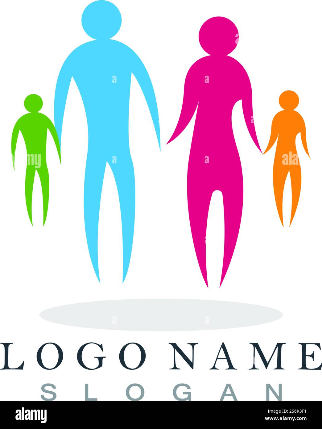 Family Care Logo Icon Stock Vector Image & Art - Alamy