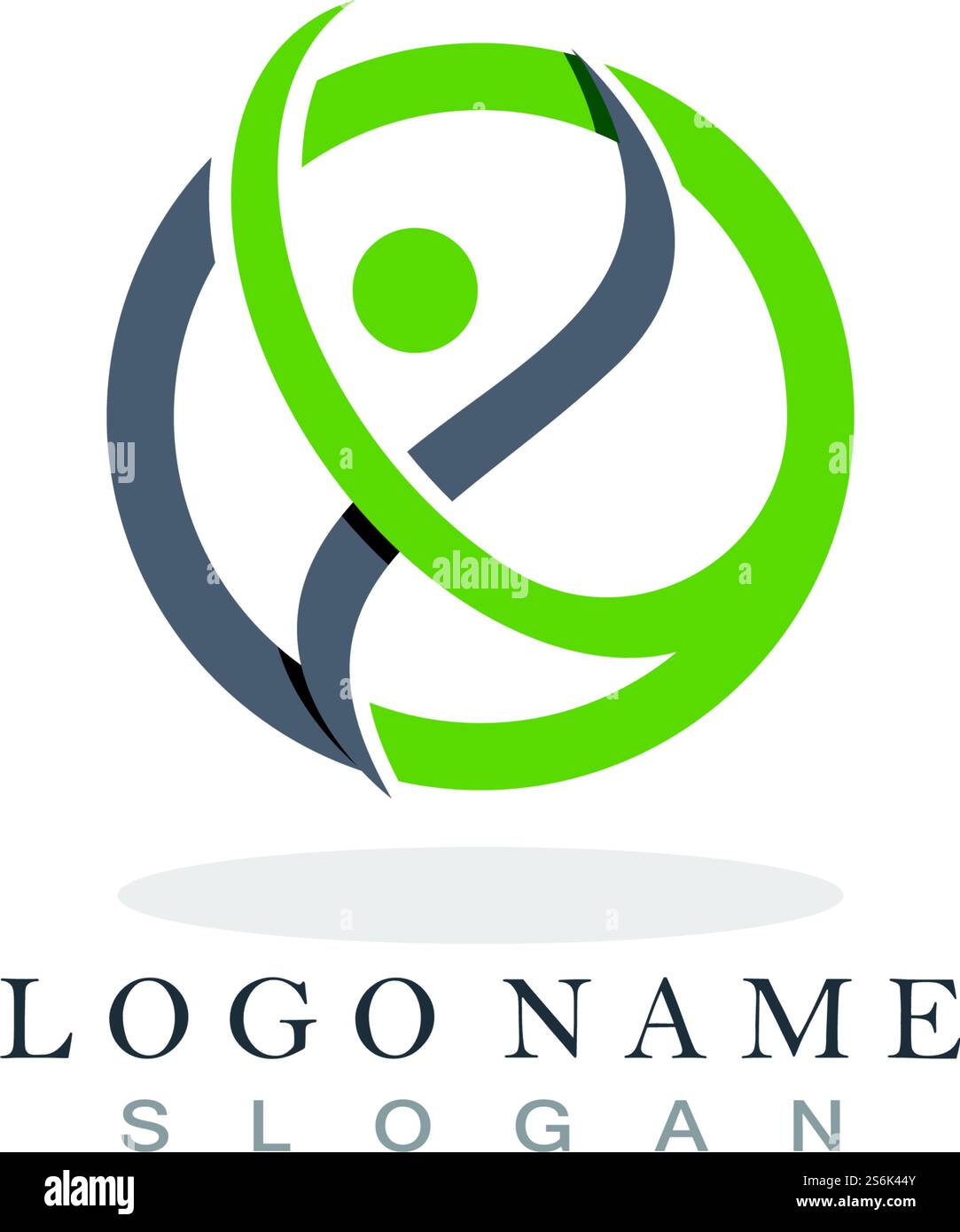 Tao logo design Stock Vector Images - Alamy