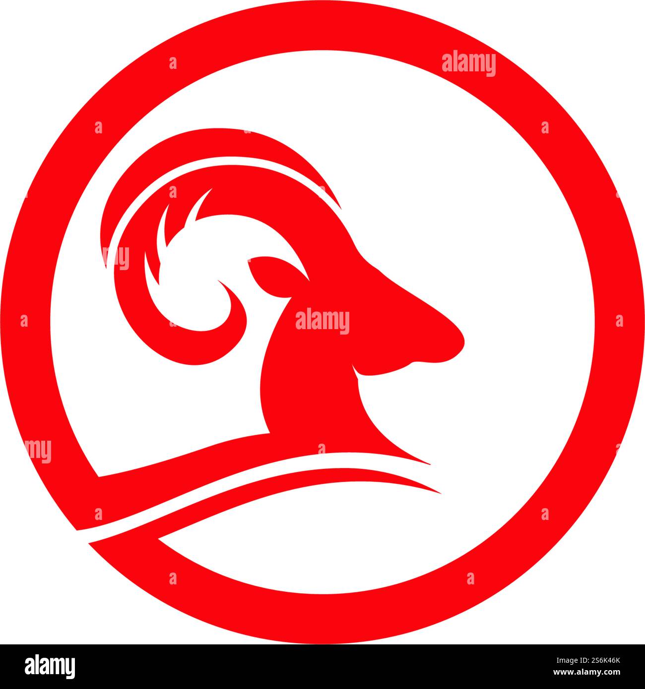 Rams head logo design icon Stock Vector Image & Art - Alamy