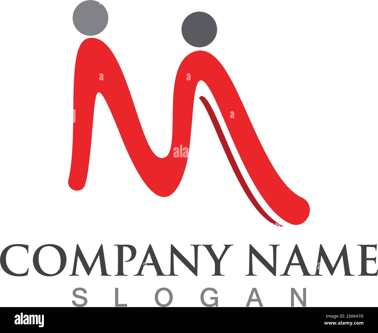 M logo Vector Stock Vector Image & Art - Alamy