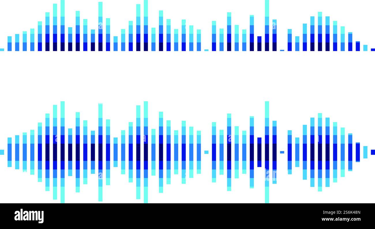 Sound wave illustration - Vector Stock Vector Image & Art - Alamy