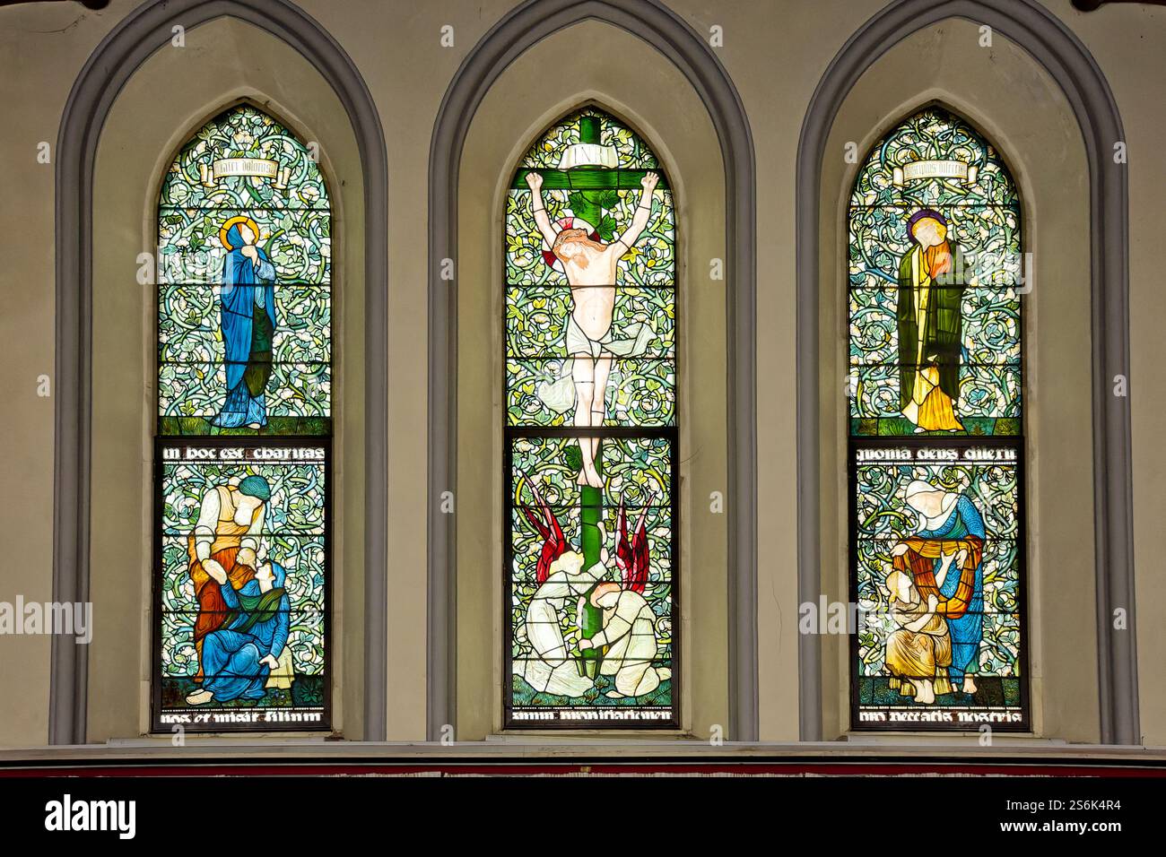 Gordon Chapel Fochabers Scotland Crucifixion of Jesus a Burne-Jones ...
