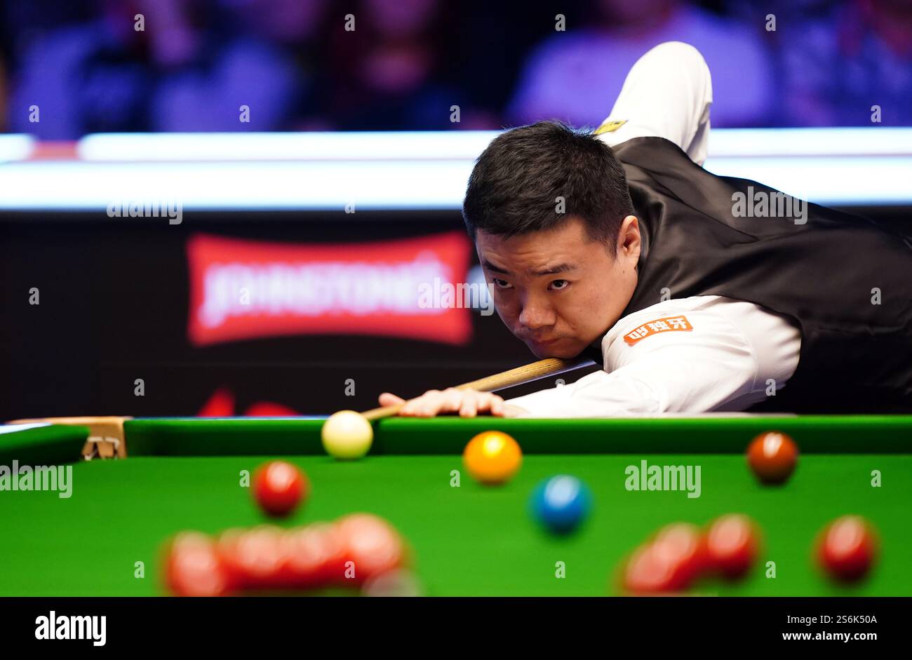 Ding Junhui during his quarter-final match against Judd Trump (not ...
