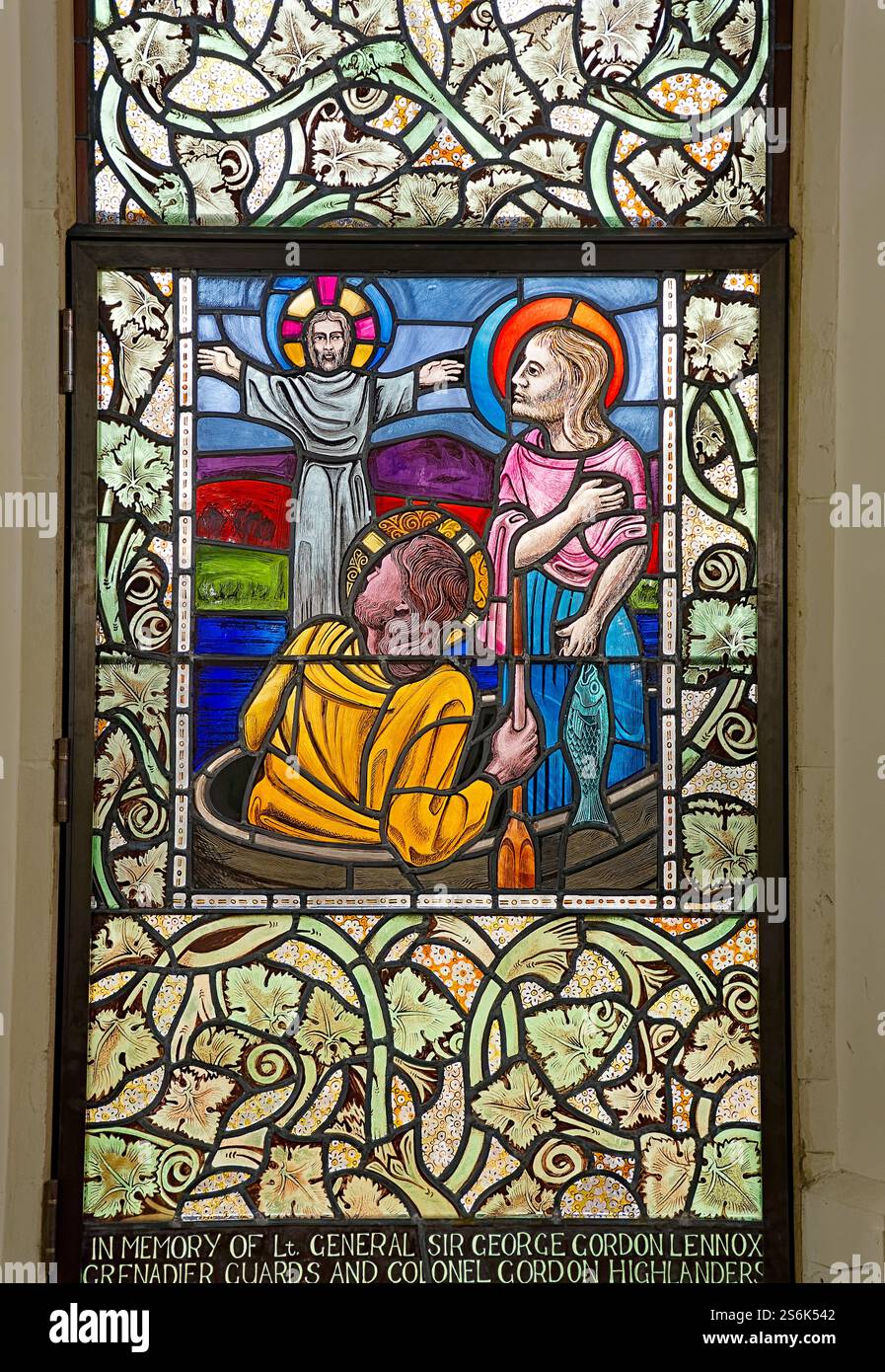 Gordon Chapel Fochabers Scotland St Andrew extra detail a Burne-Jones ...