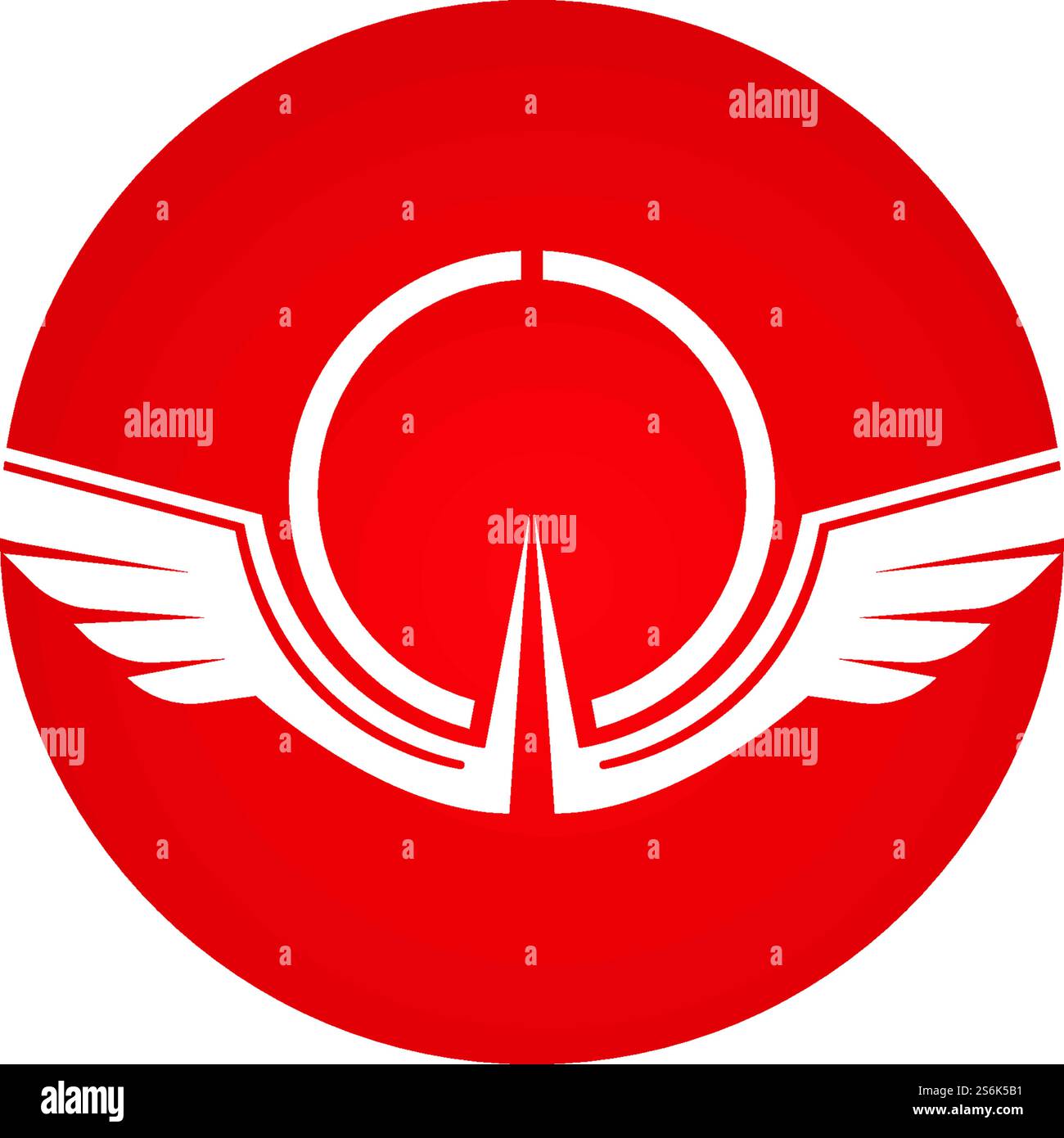 wing logo symbol Stock Vector Image & Art - Alamy