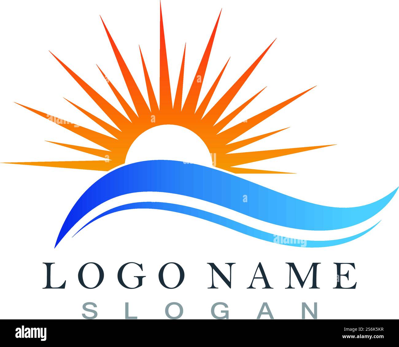 Sun logo and symbols Vector Stock Vector Image & Art - Alamy