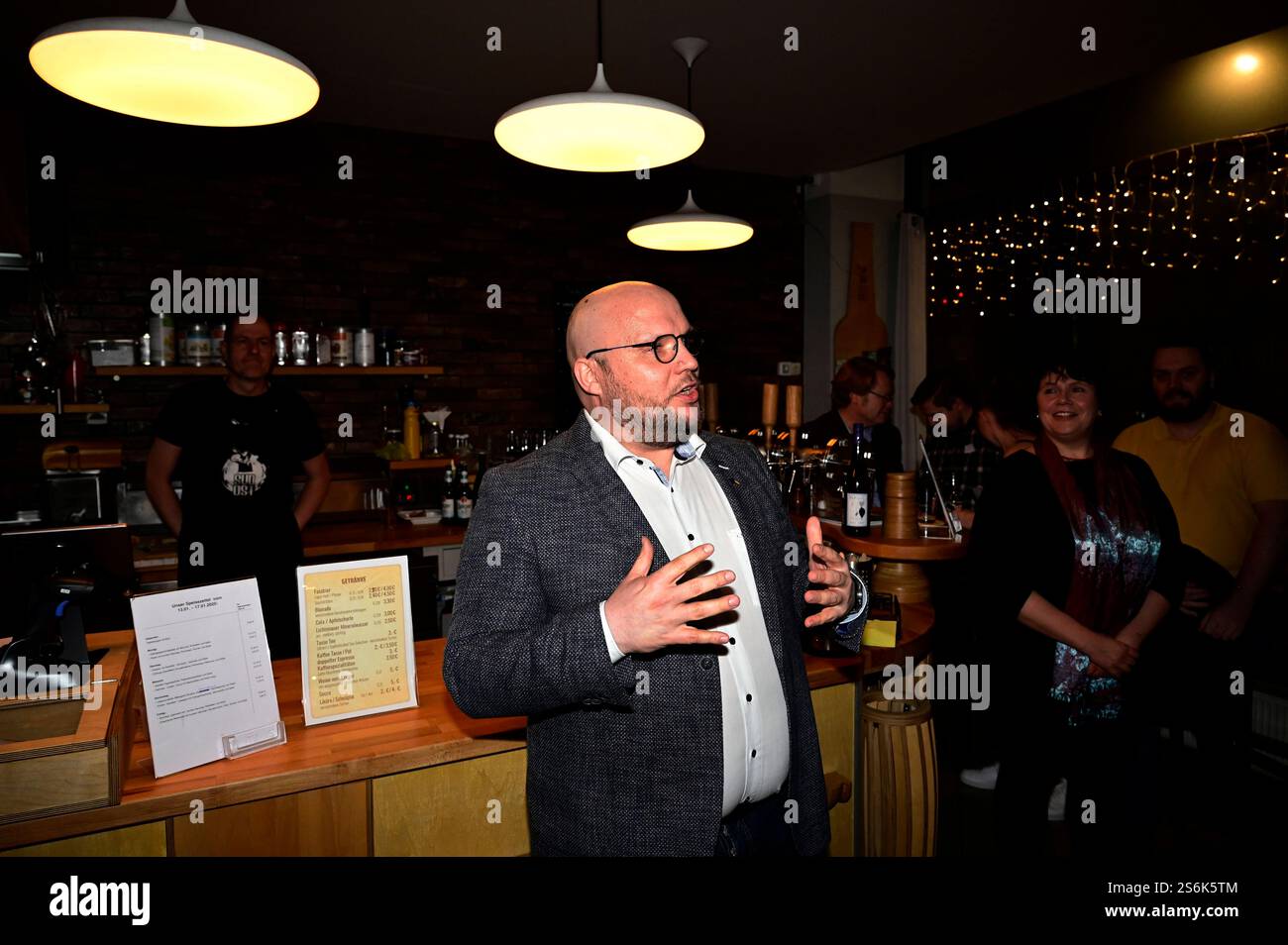 Toralf Einsle beim Neujahrsempfang 2025 des FDP-Kreisverband im SudOst ...