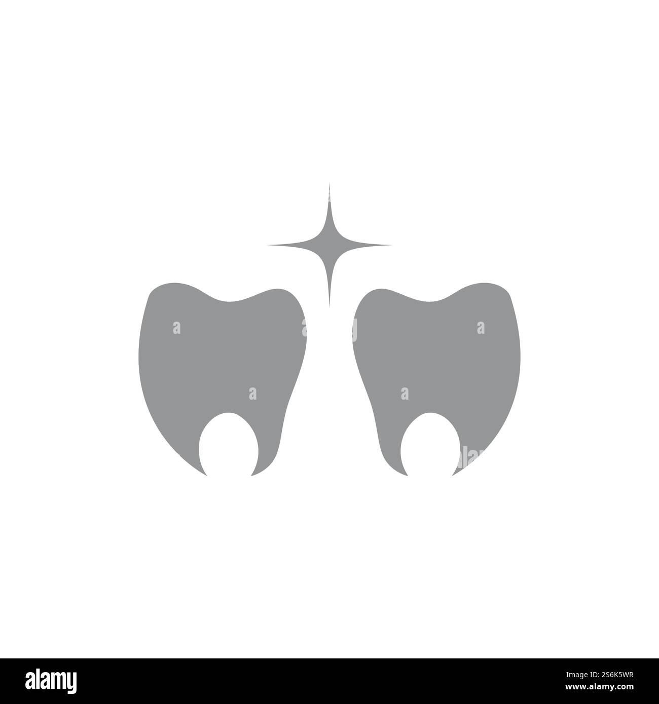 Tooth Teeth Dentist Dental dentistry with Stars logo design Stock ...