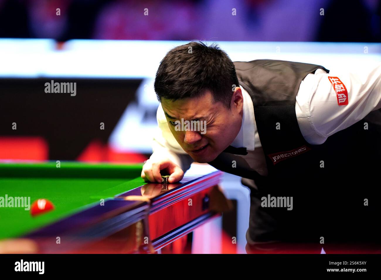 Judd trump during his quarter final match against ding junhui (not ...