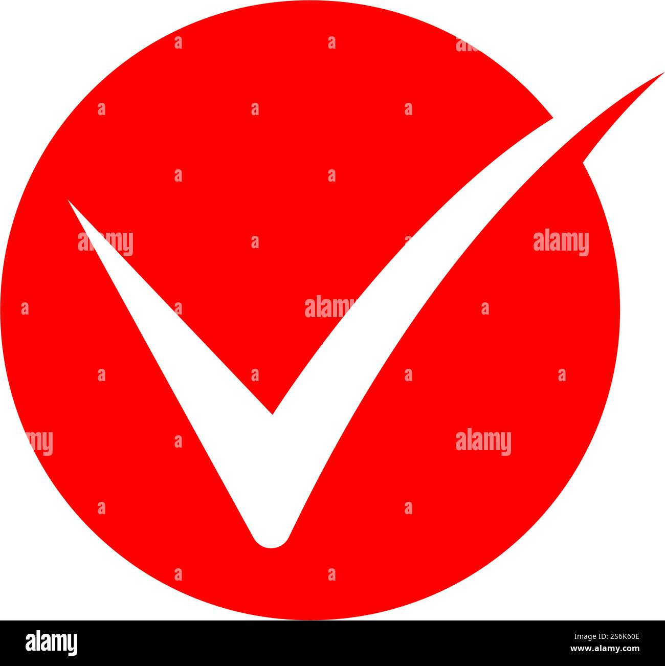Check mark V Letter Logo Template Stock Vector Image & Art - Alamy