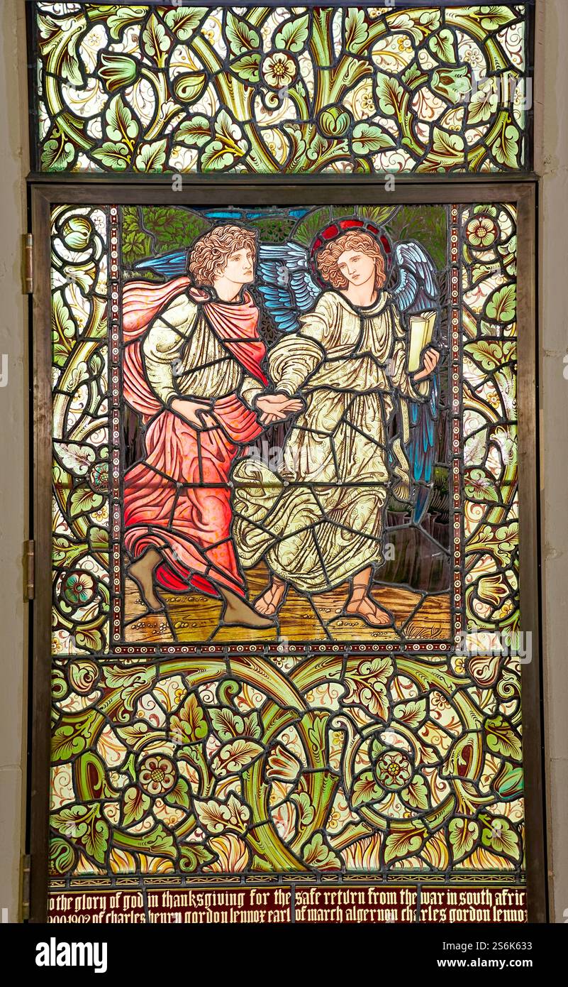 Gordon Chapel Fochabers Scotland Raphael extra detail a Burne-Jones ...