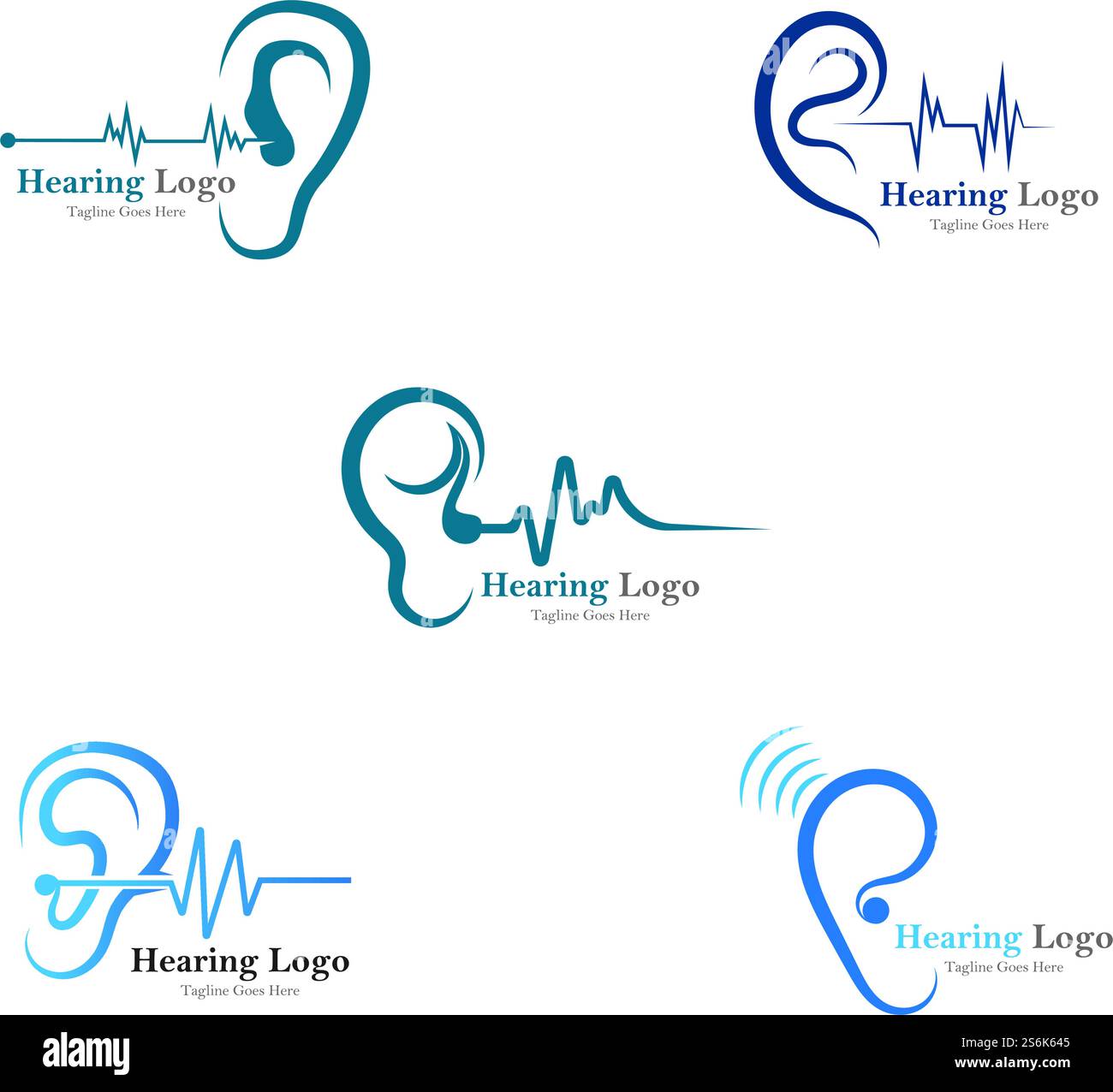hearing logo and symbol template vector icon Stock Vector Image & Art ...