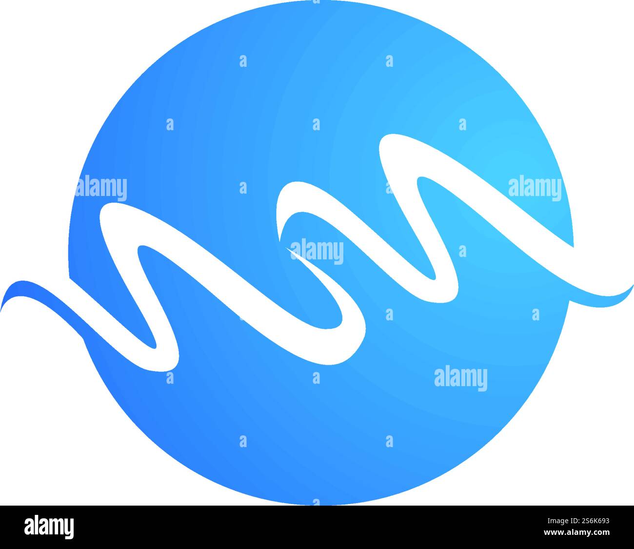 Wave logos symbol vector Stock Vector Image & Art - Alamy