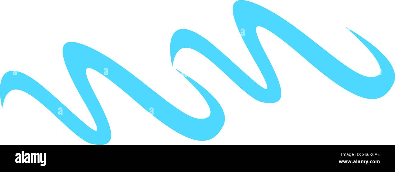Wave logos symbol vector Stock Vector Image & Art - Alamy