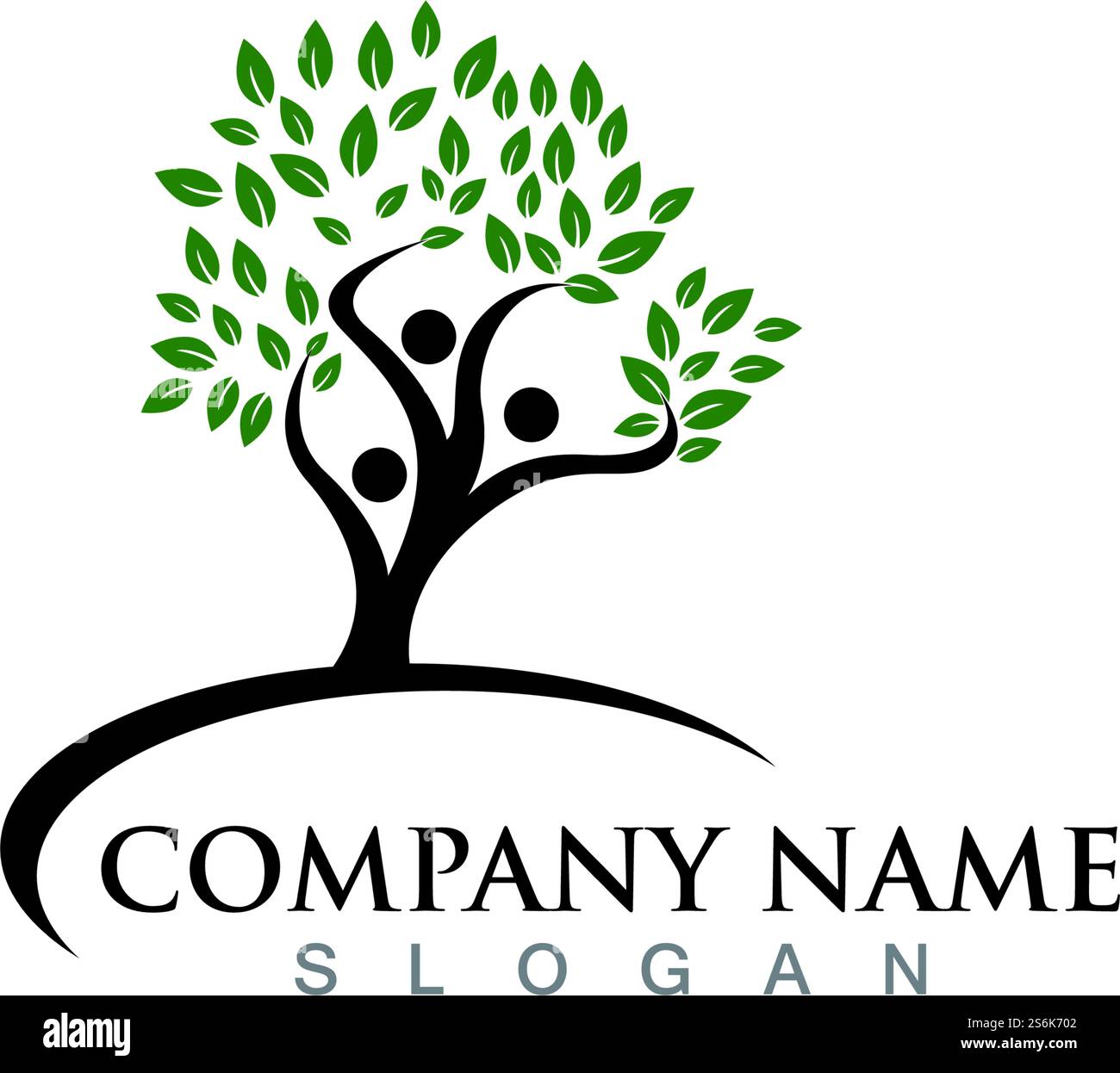 Family Tree Logo Symbol Template Stock Vector Image & Art - Alamy