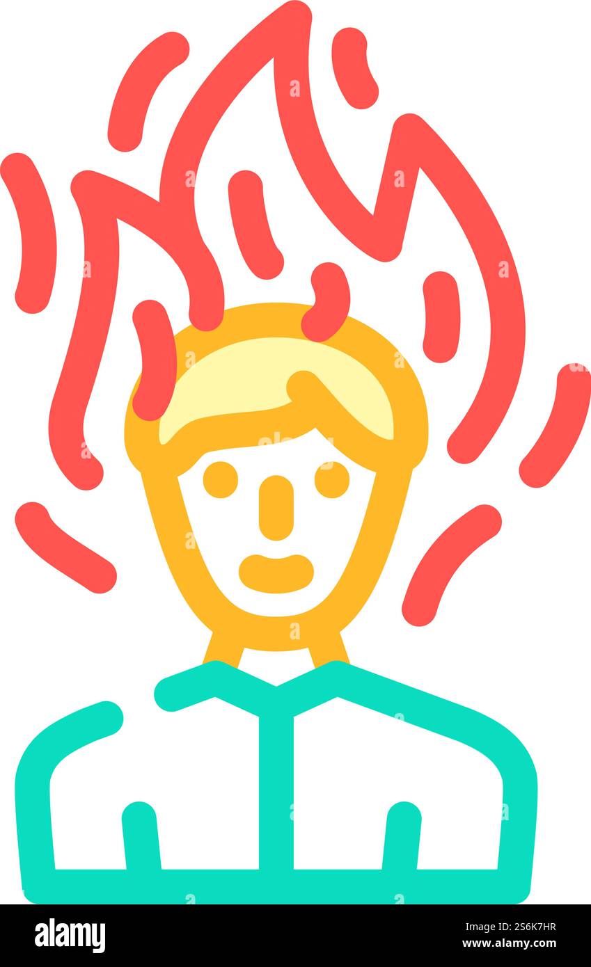 Burning man after wasabi color hi-res stock photography and images - Alamy