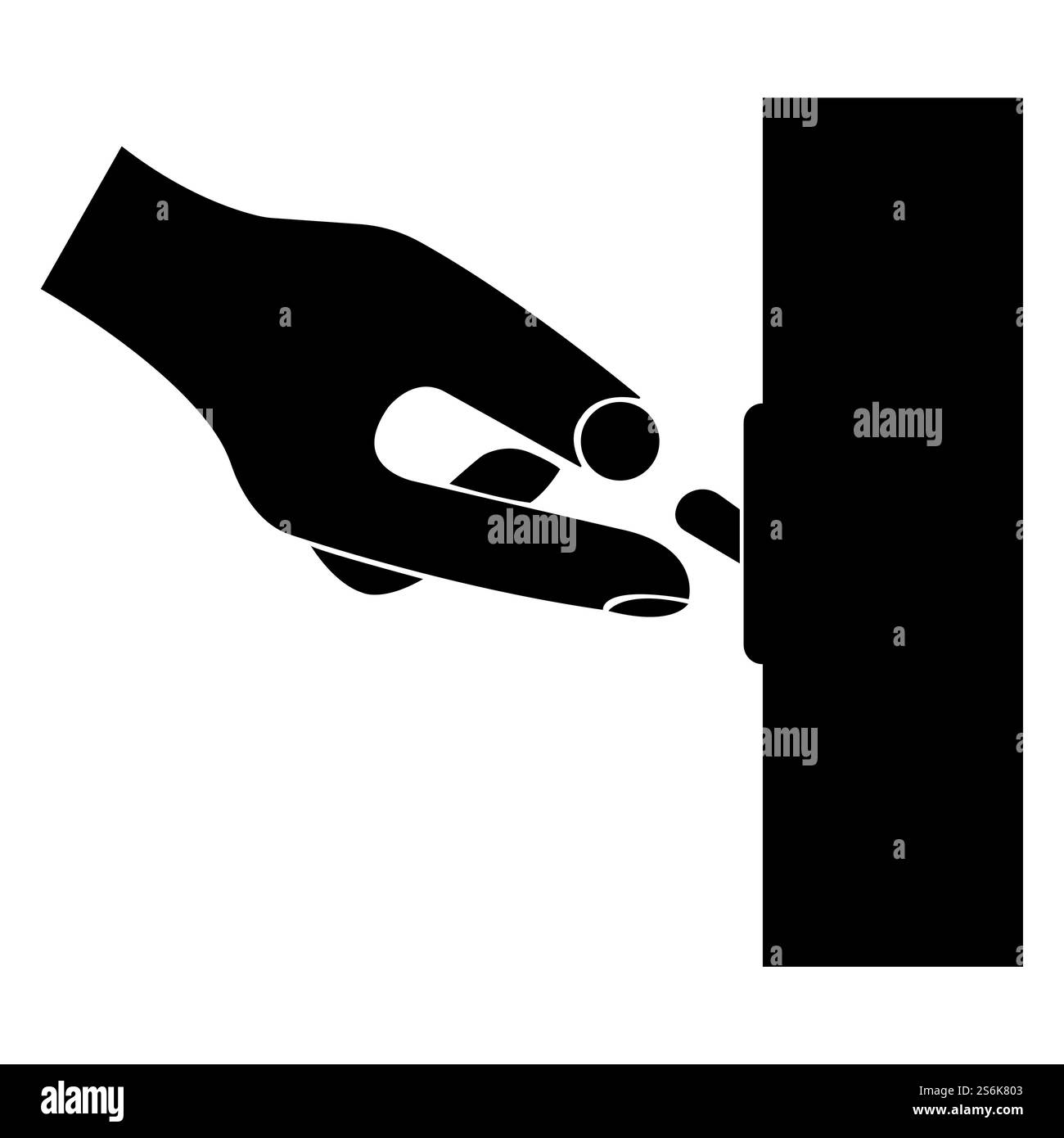 Caution Switch Off Symbol Sign Isolated On White Background Stock ...