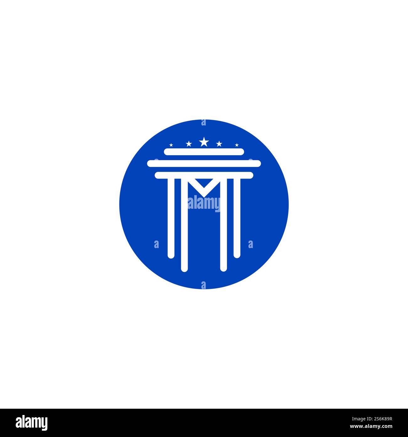 Pillar logo and symbol vector Stock Vector Image & Art - Alamy