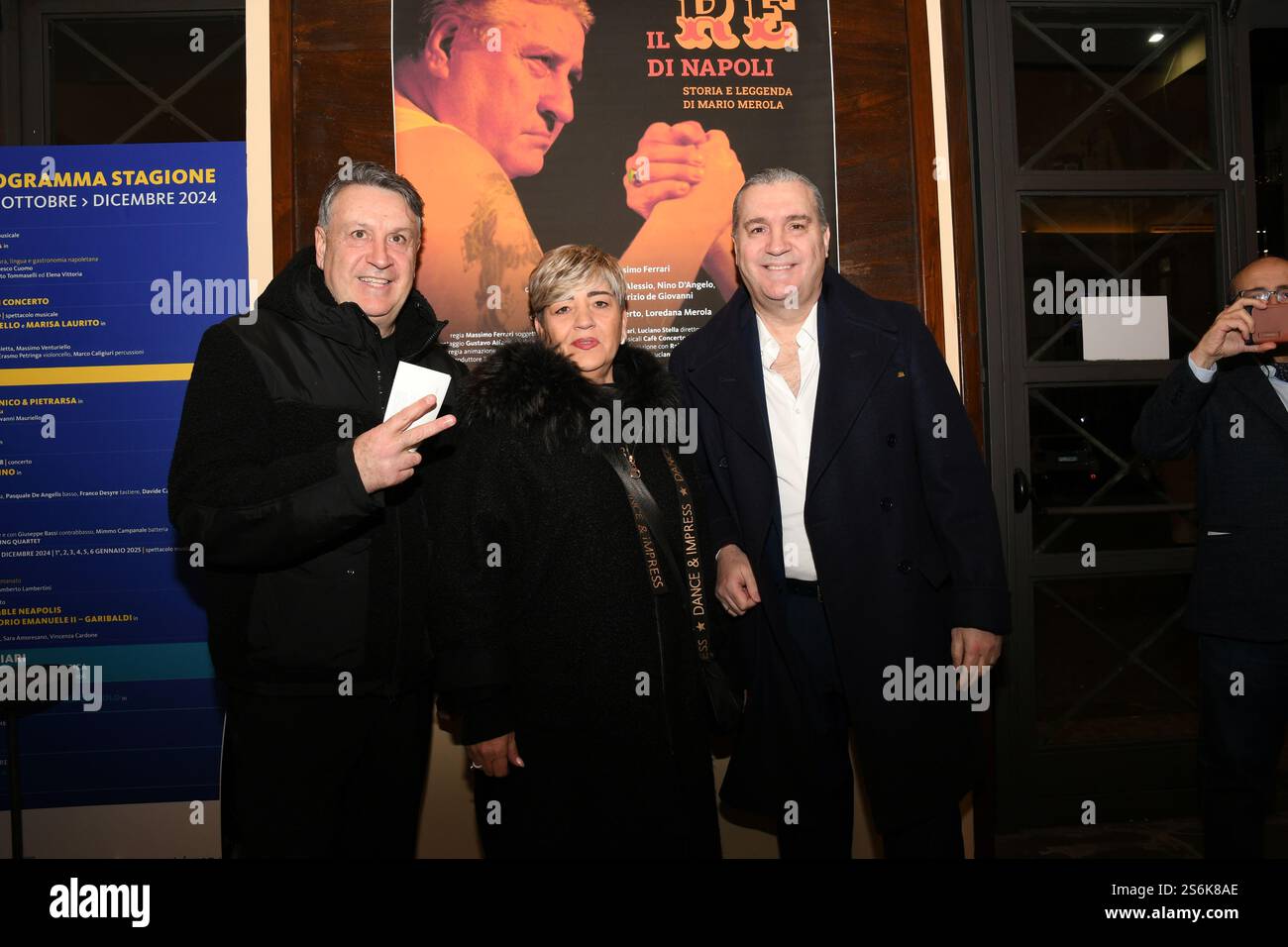 Naples, Italy. 17th Jan, 2025. "Teatro Trianon" (Na) 01/16/2025 Preview ...