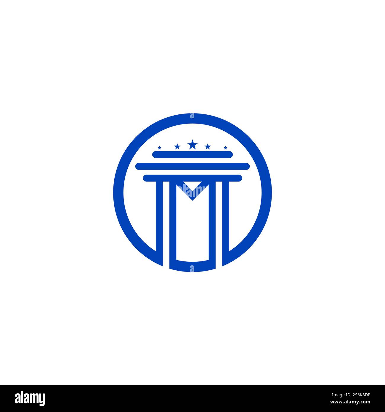 Pillar logo and symbol vector Stock Vector Image & Art - Alamy