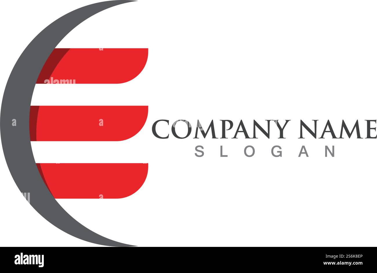 E Letters logos Stock Vector Image & Art - Alamy