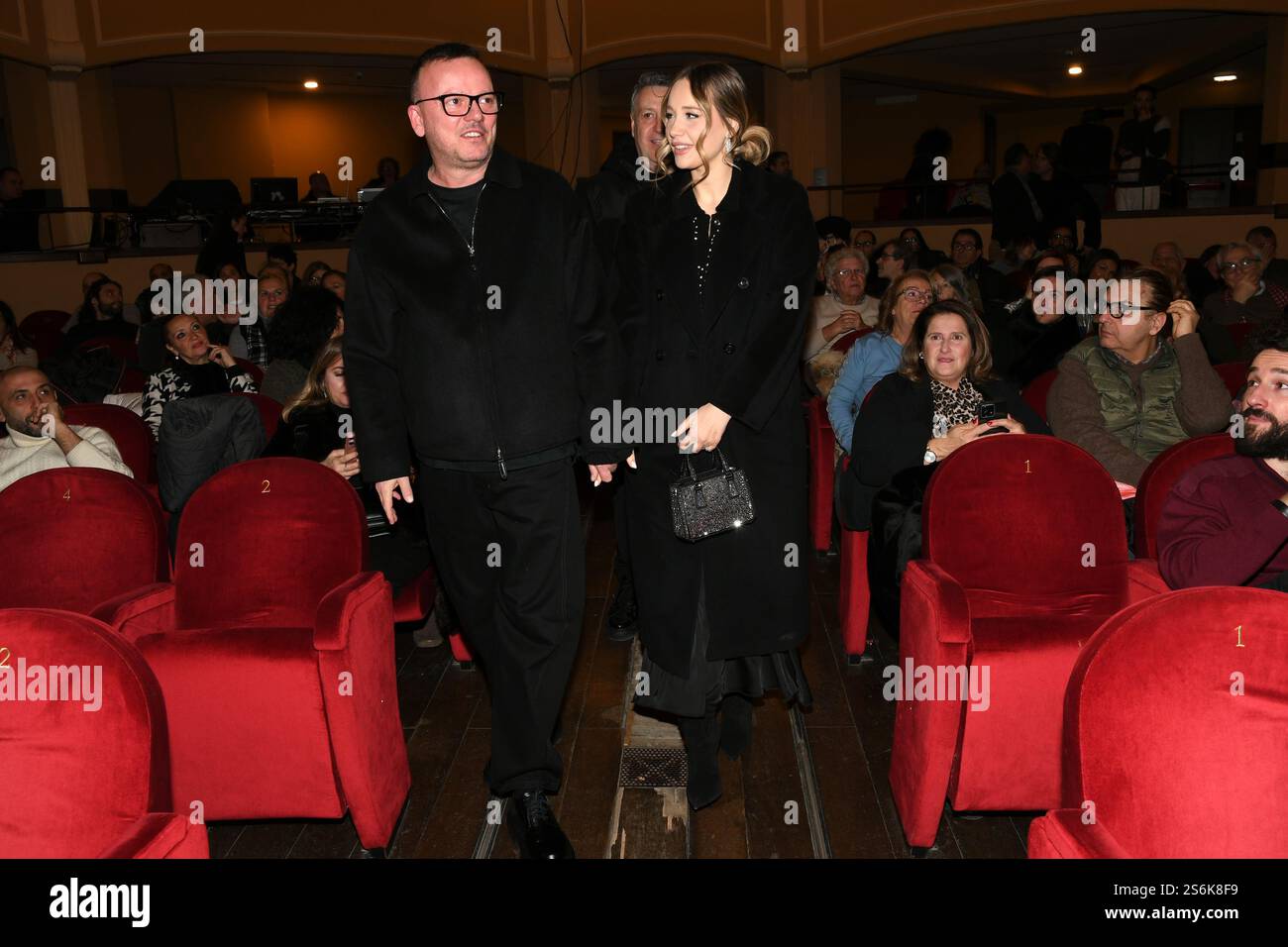 Naples, Italy. 17th Jan, 2025. "Teatro Trianon" (Na) 01/16/2025 Preview ...
