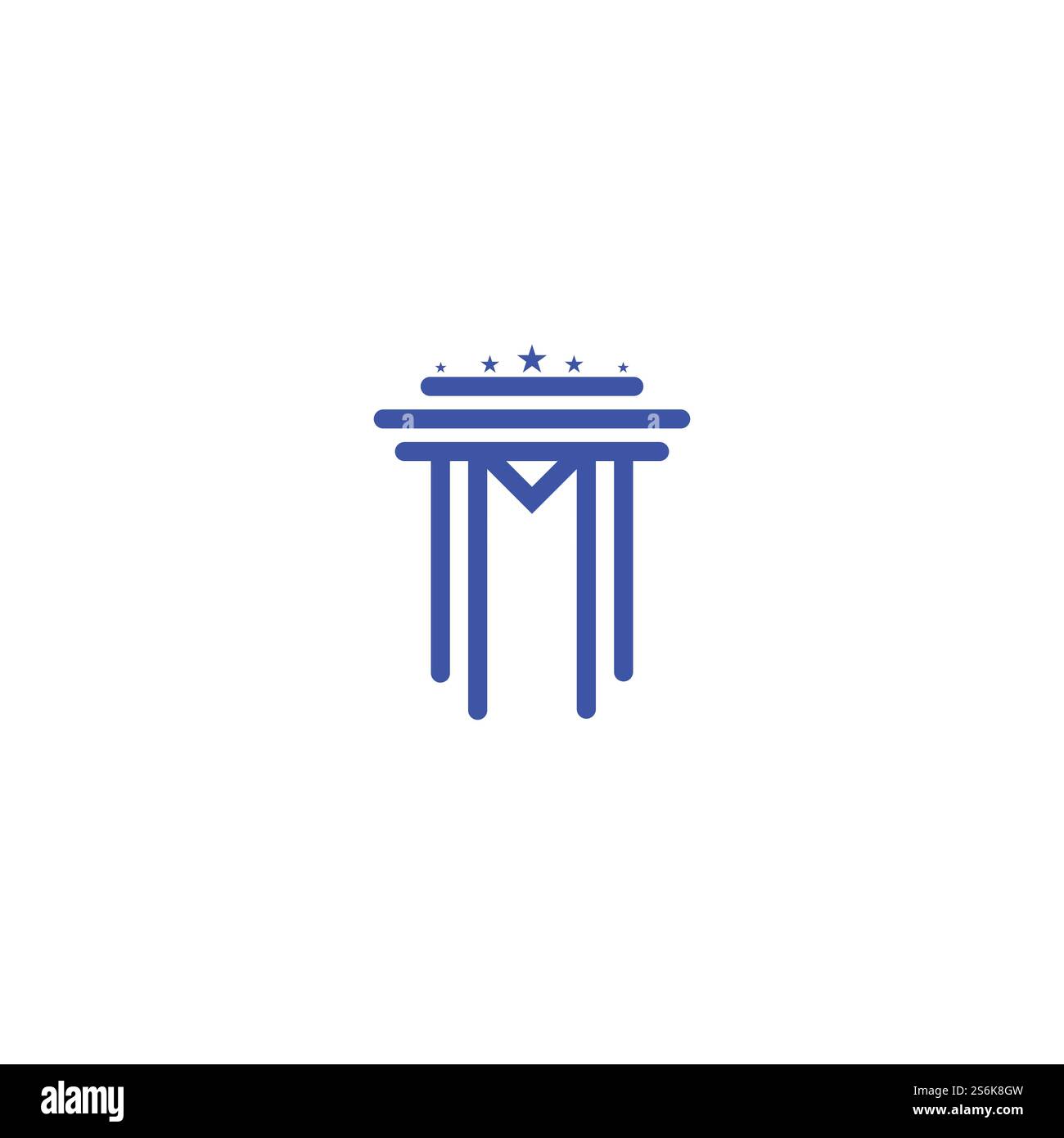 Pillar logo and symbol vector Stock Vector Image & Art - Alamy