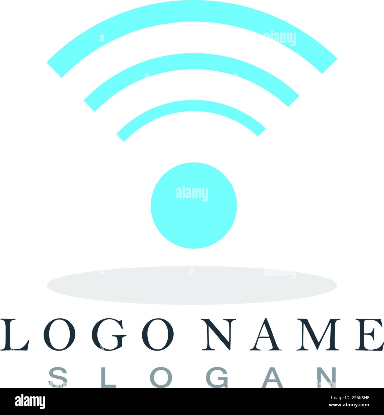 Vector - wifi logo vector Stock Vector Image & Art - Alamy
