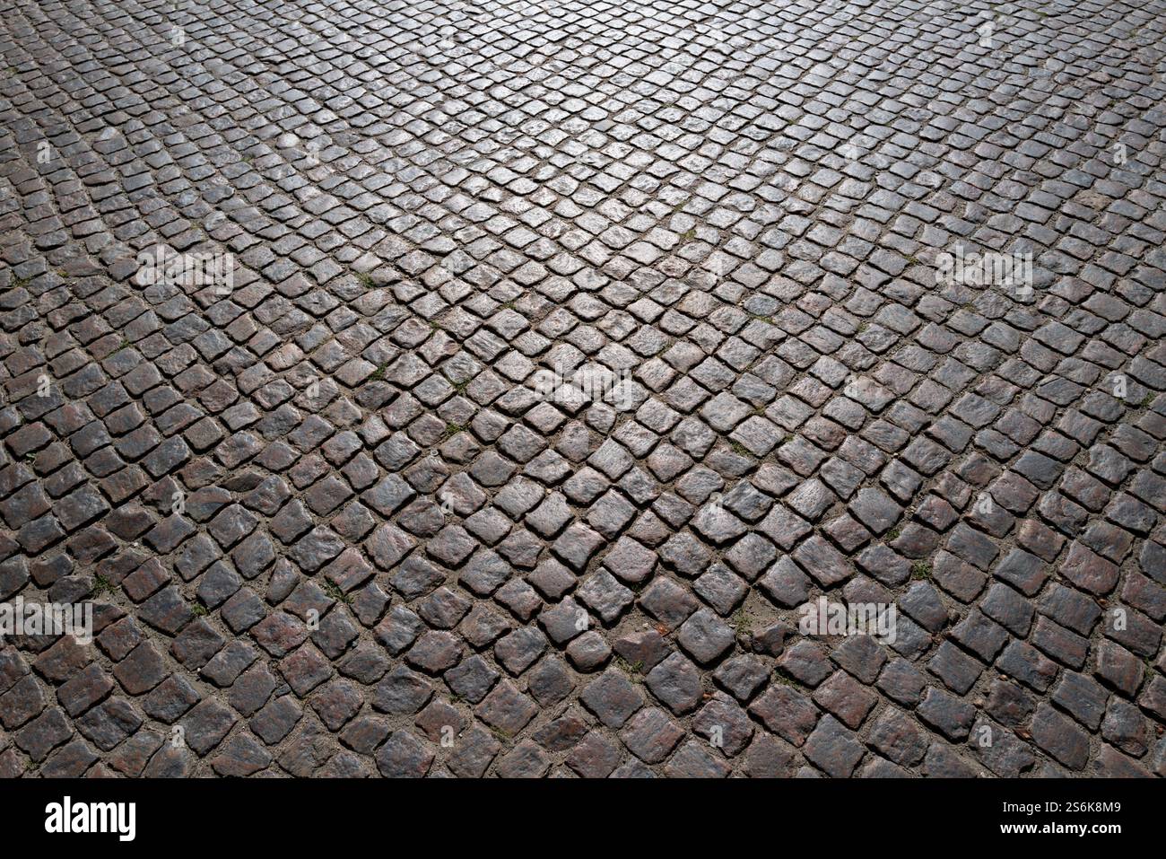 Stone road pattern background. Cobblestone pavement background ...