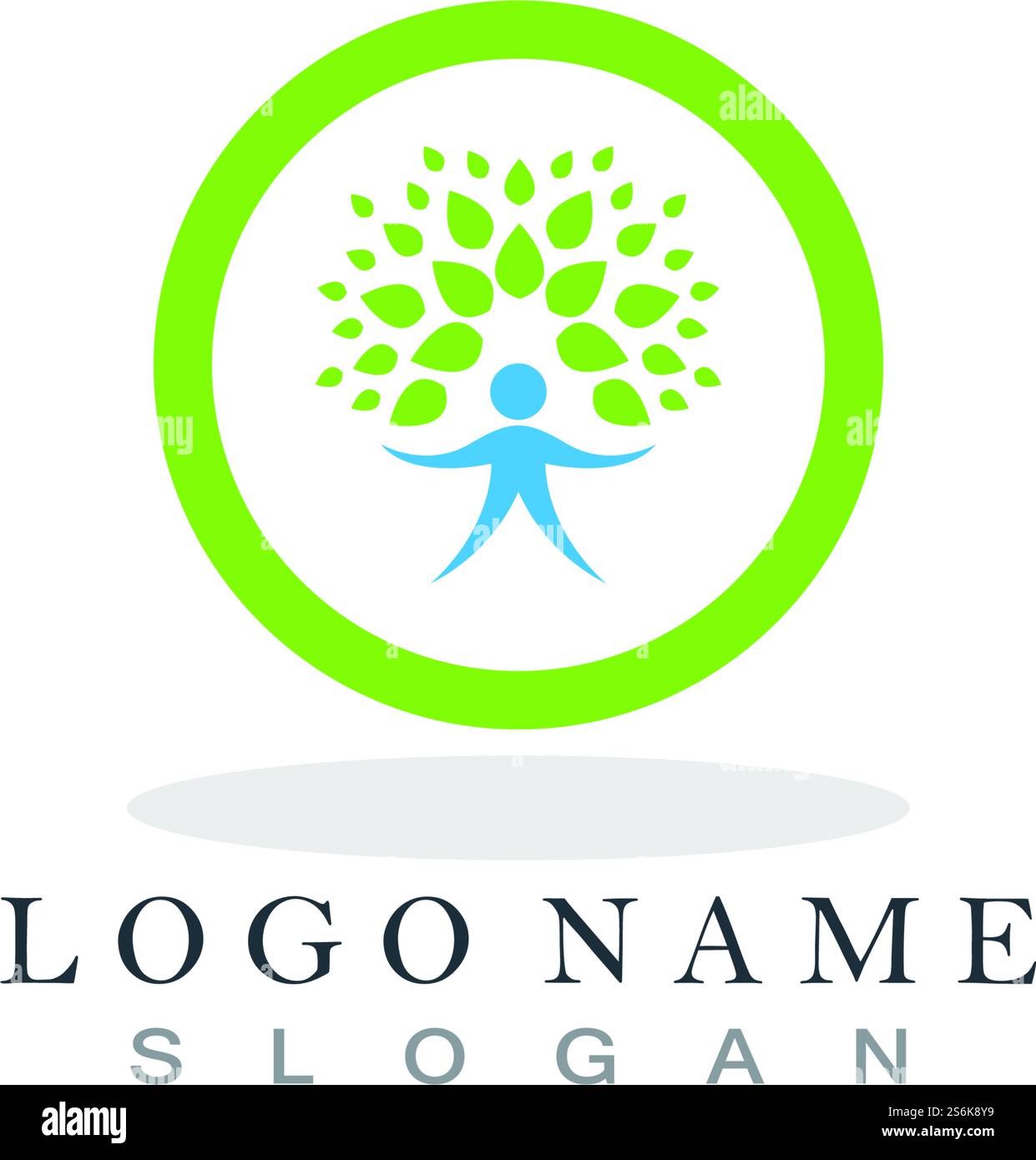 tree human life logo vector icon Stock Vector Image & Art - Alamy