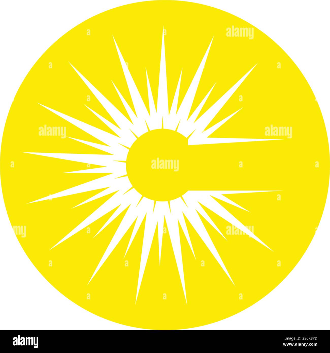 Vector - Sun burst star icon Stock Vector Image & Art - Alamy