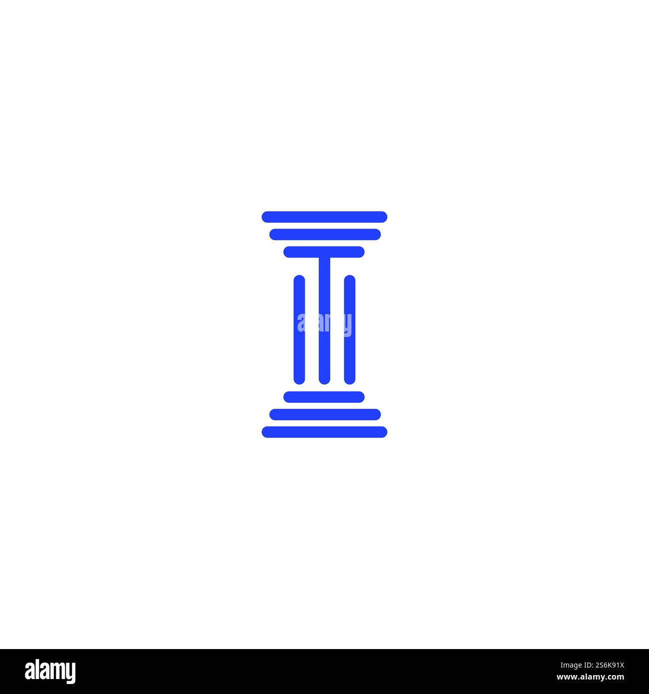 Pillar logo and symbol vector Stock Vector Image & Art - Alamy