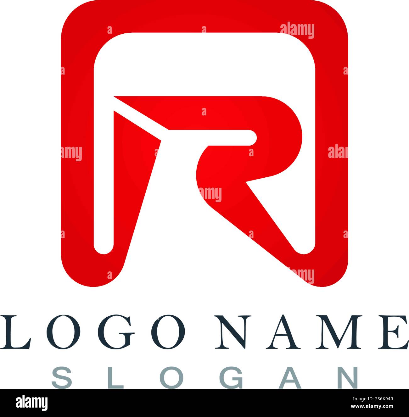 R Letters Logos Icons Stock Vector Image & Art - Alamy